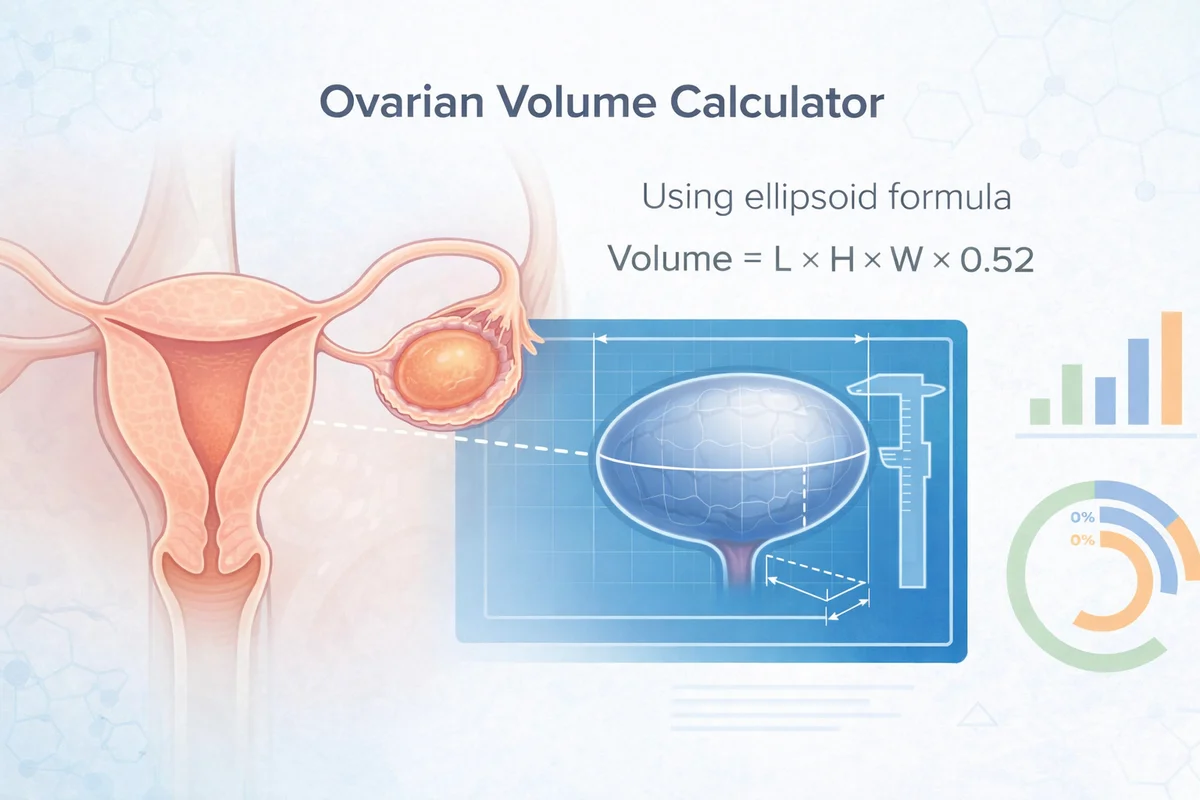 Testicular & Ovarian Volume Calculator + Report Generator!